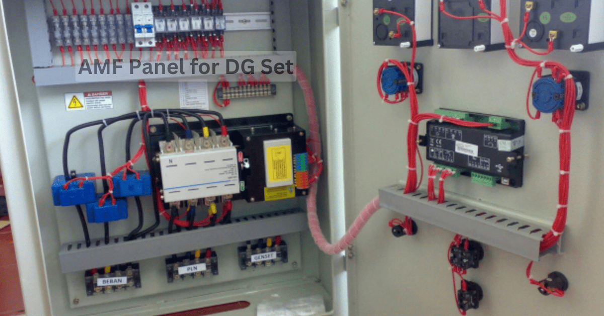 Unlocking Power Reliability: AMF Panel for DG Set Essentials
